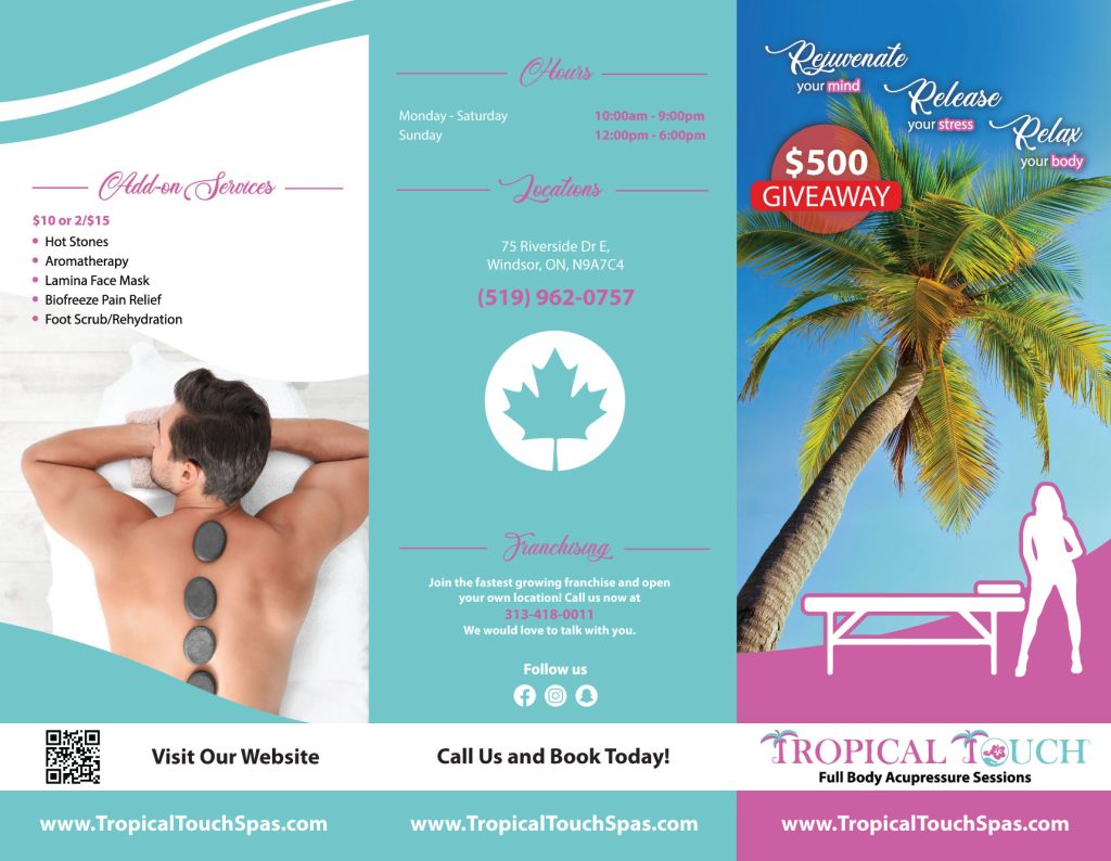 Tropical Touch Spa – Windsor, Ontario, Canada
